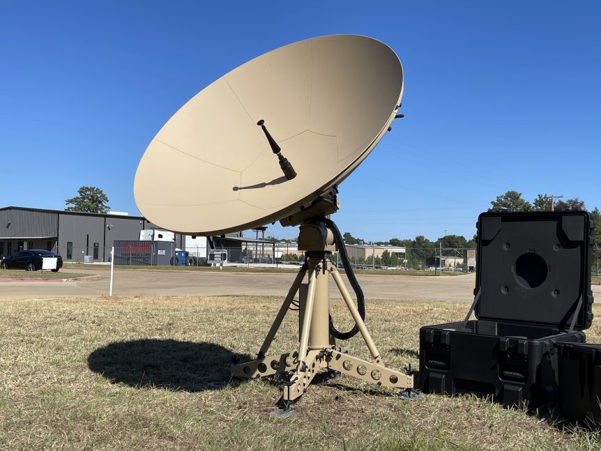 16138 XY LEO MEO GEO Tracking Antenna - Sat-Lite Technologies